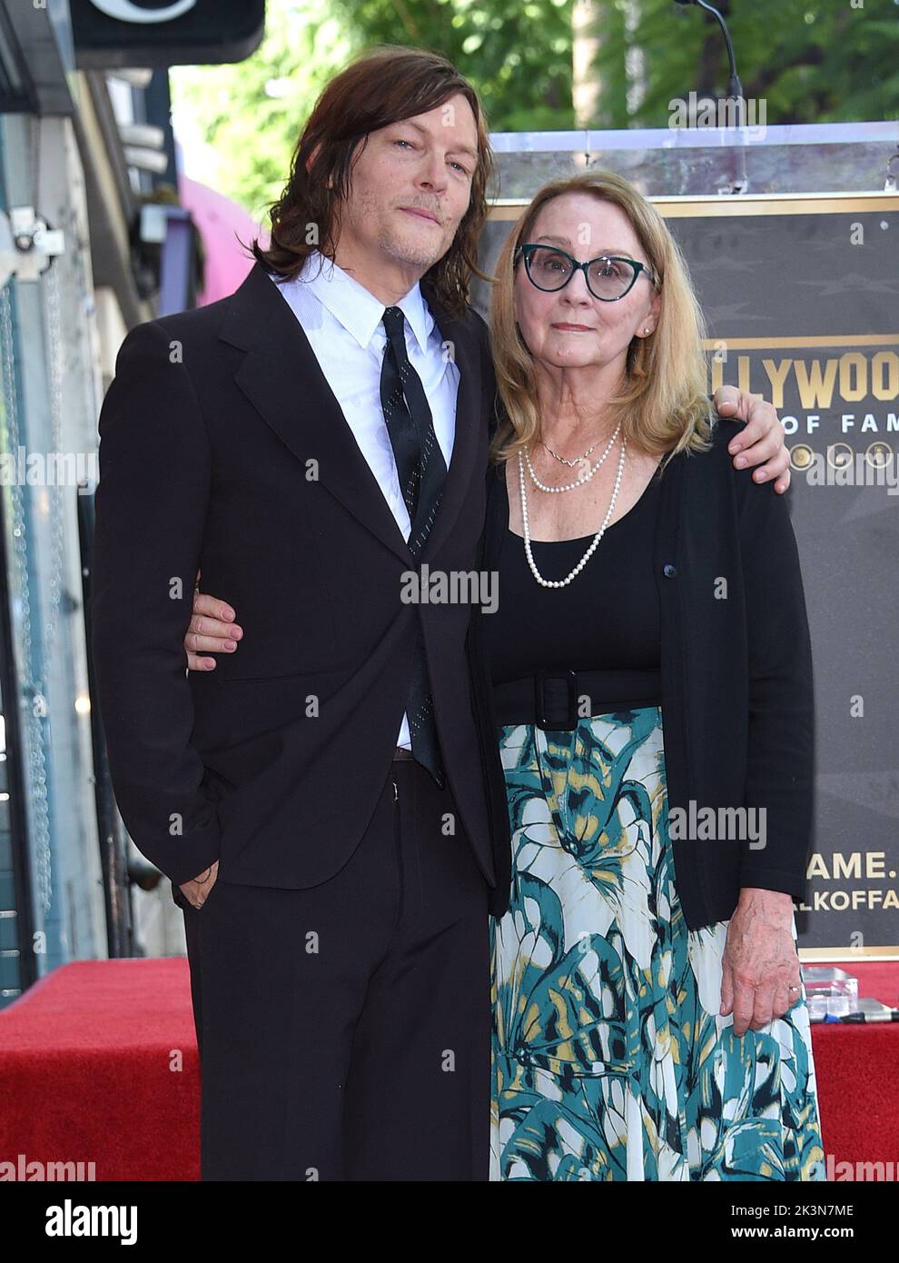 Hollywood, CA. USA, September 27, 2022, Norman Reedus and Marianne ...