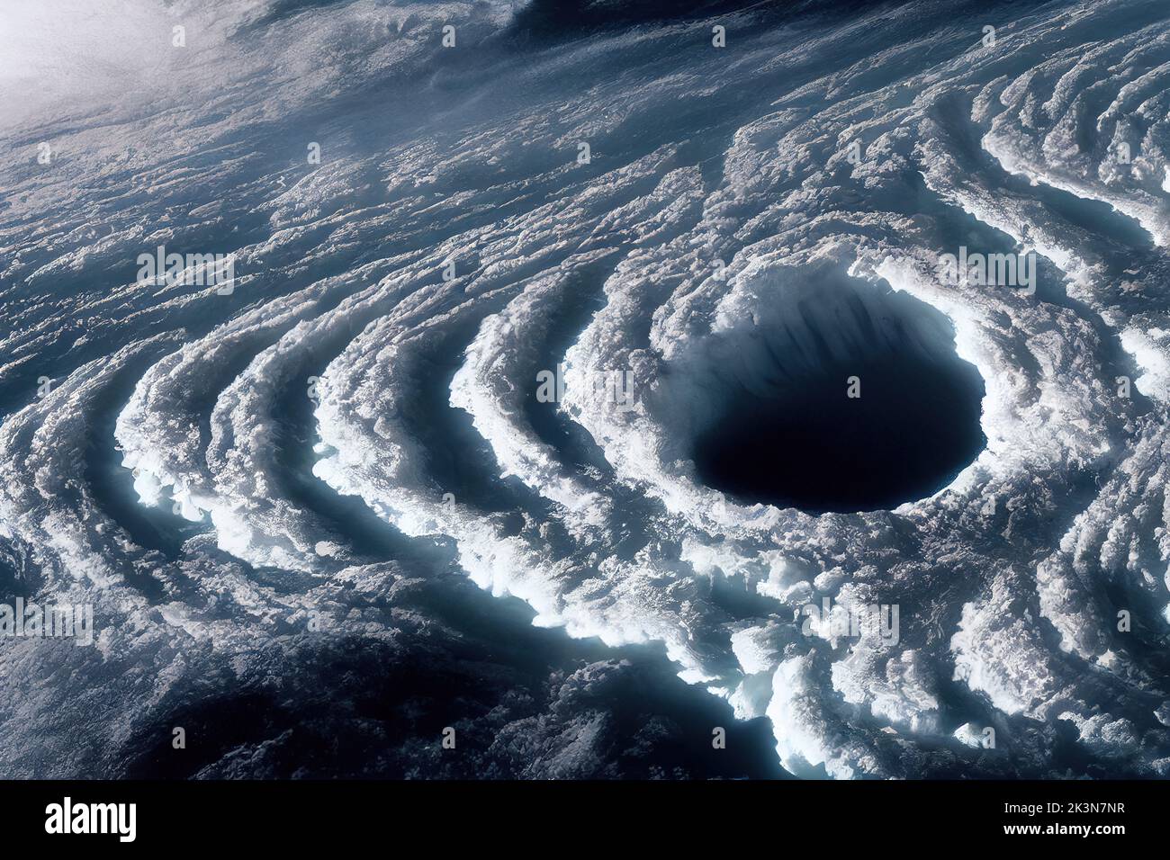 A hurricane due to climate change Stock Photo - Alamy