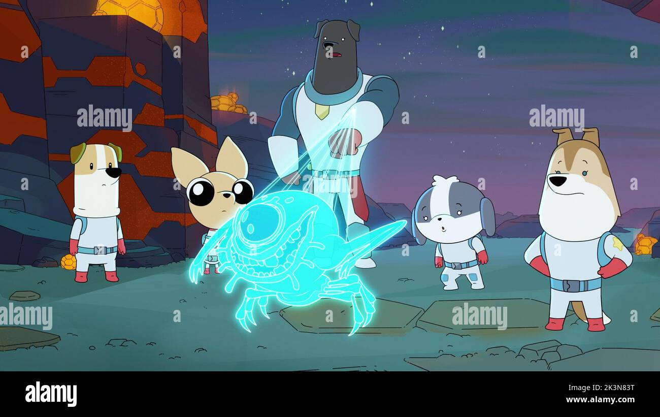 DOGS IN SPACE, from left: Ed (voice: Chris Parnell), Chonies (voice ...