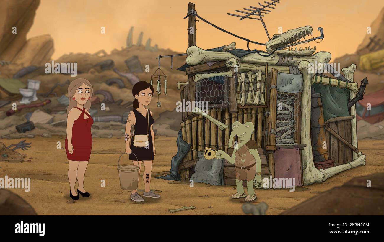 LITTLE DEMON, from left: Darlene (voice: Lennon Parham), Laura (voice ...