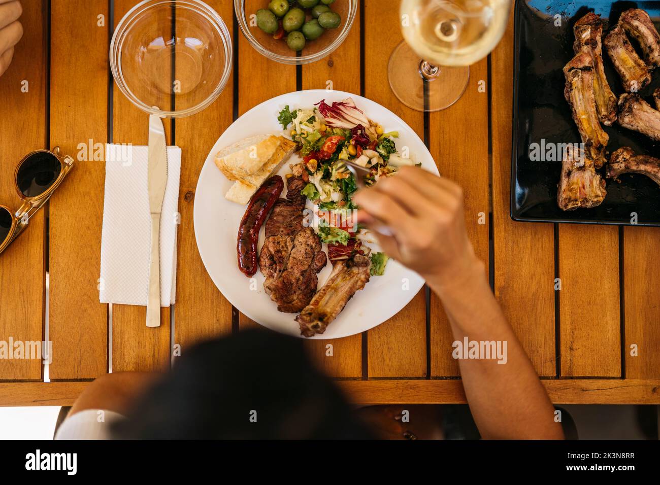 Meat eating community hi-res stock photography and images - Alamy