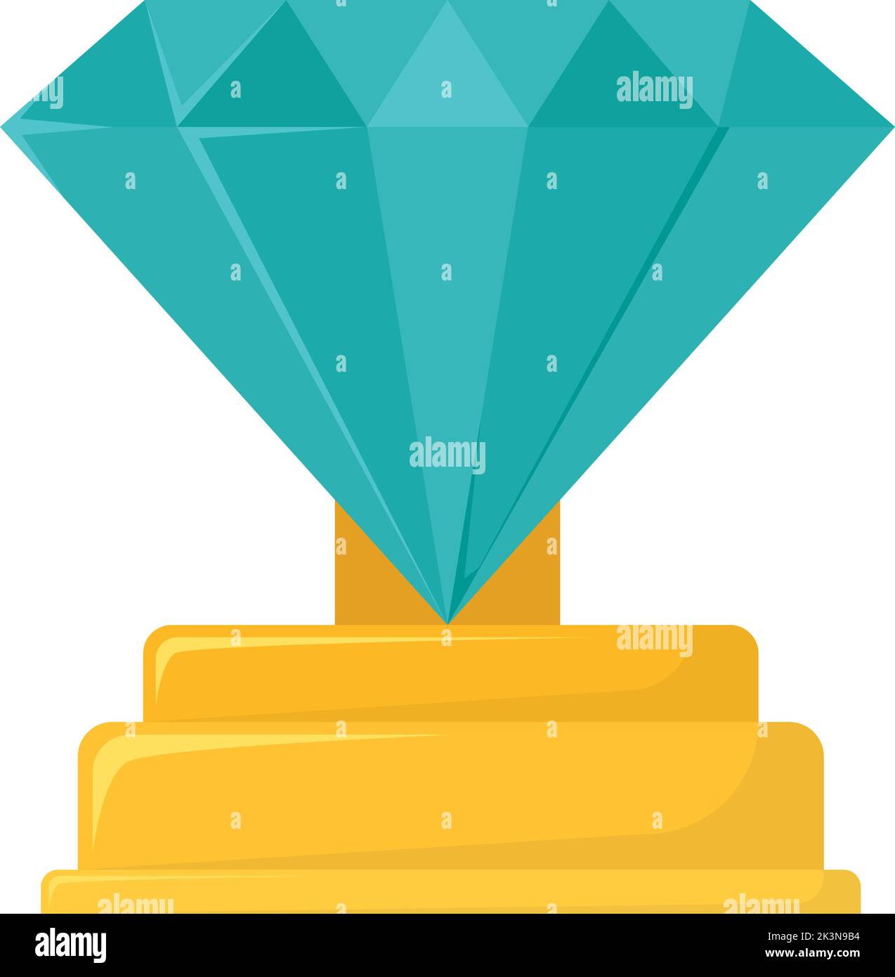 diamond trophy icon Stock Vector Image & Art - Alamy