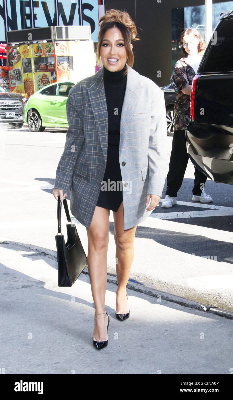 Celebrities At Good Morning America -PICTURED: Adrienne Bailon ...