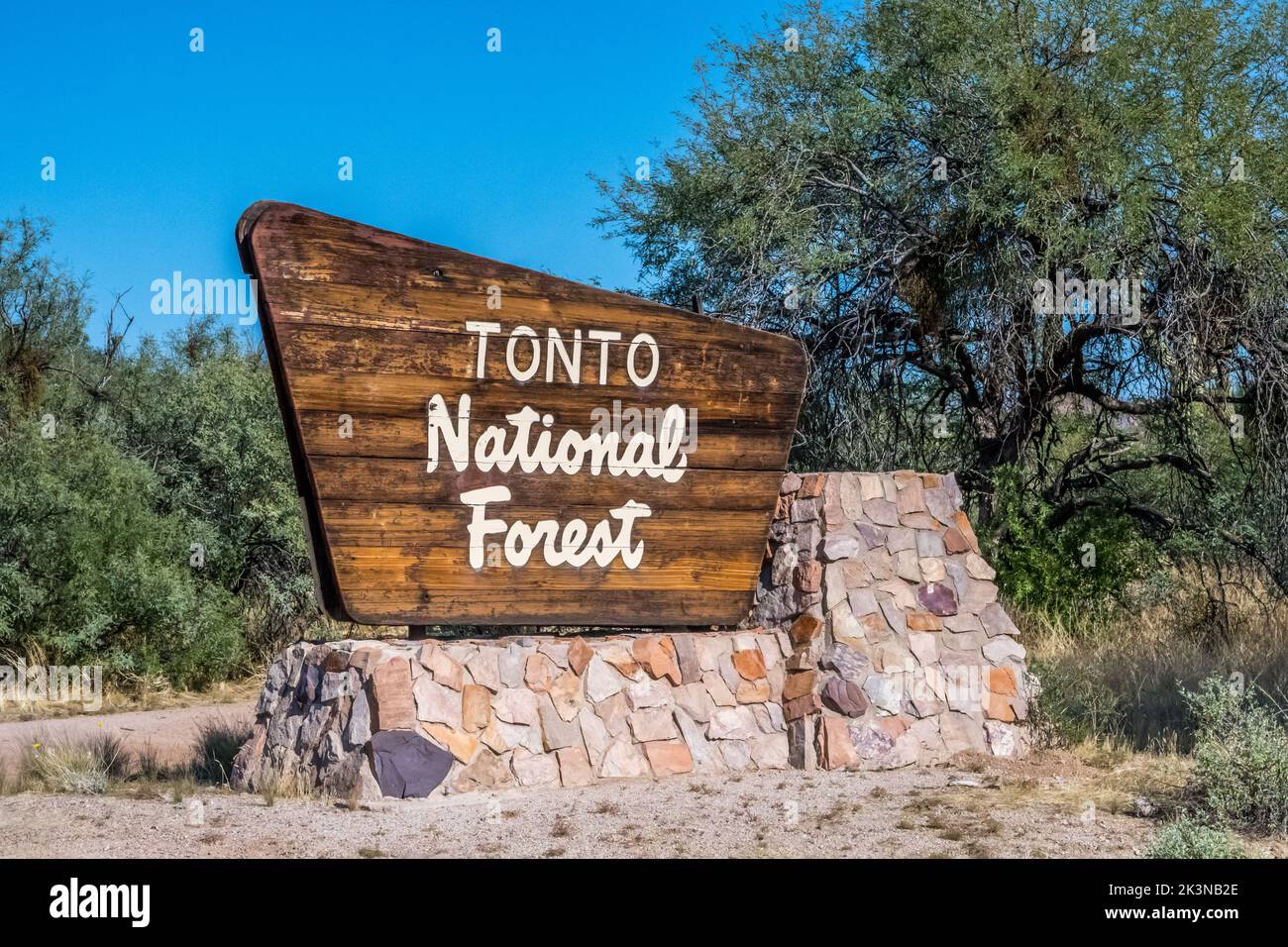 Tonto national forest road hi-res stock photography and images - Alamy