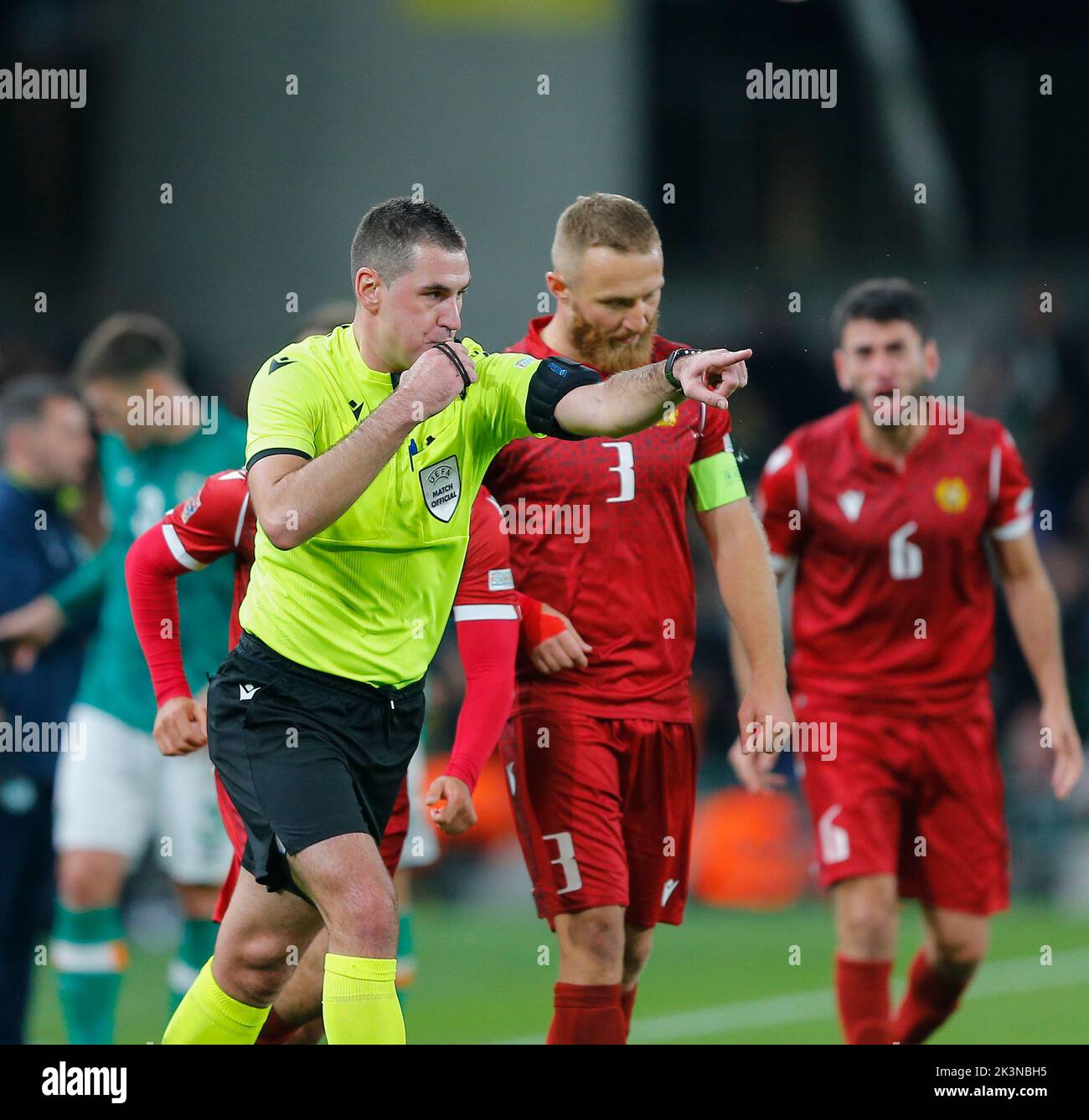 Aviva Stadium, Dublin, Ireland; September 27th 2022, UEFA Nations ...