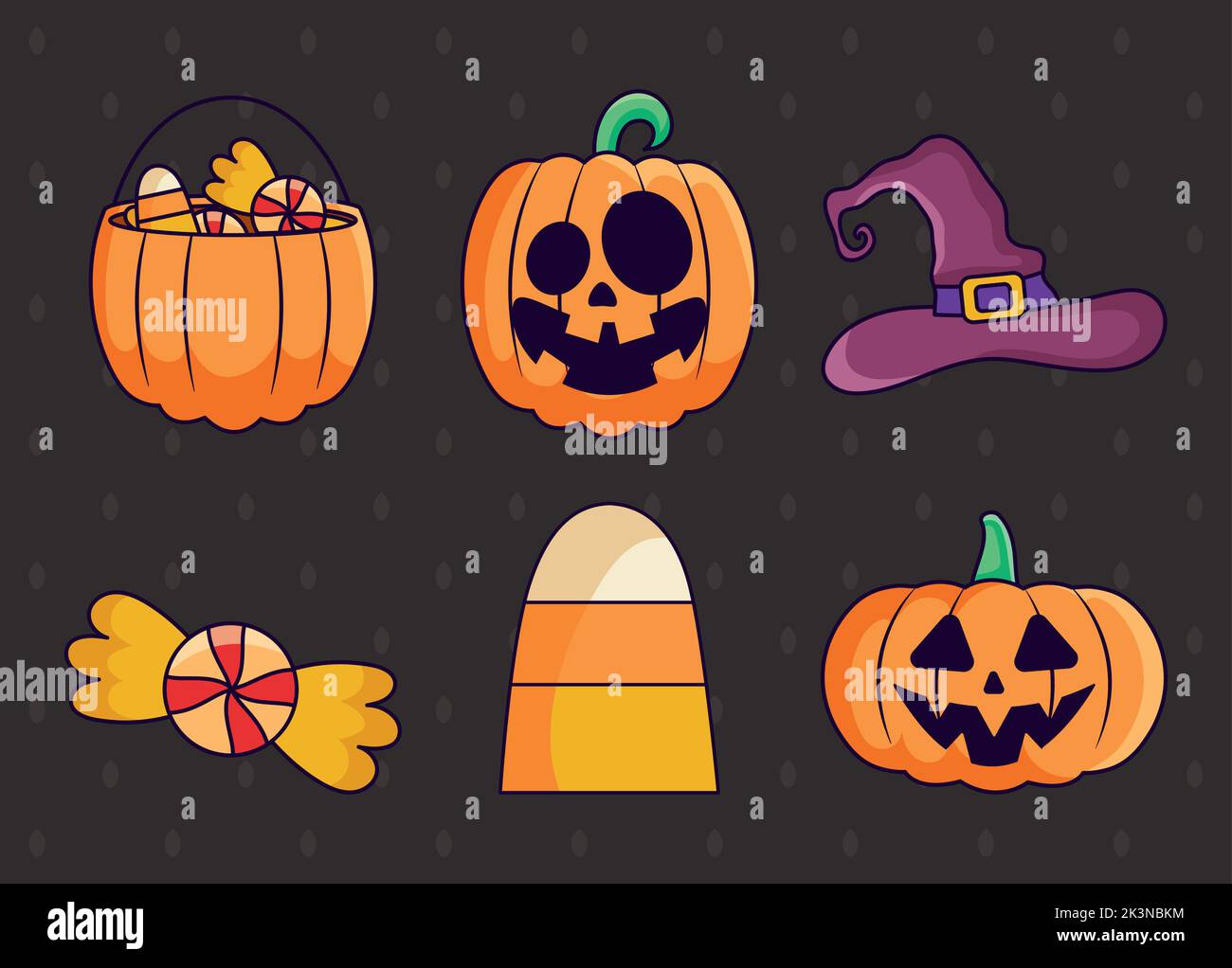 halloween icon set Stock Vector Image & Art - Alamy