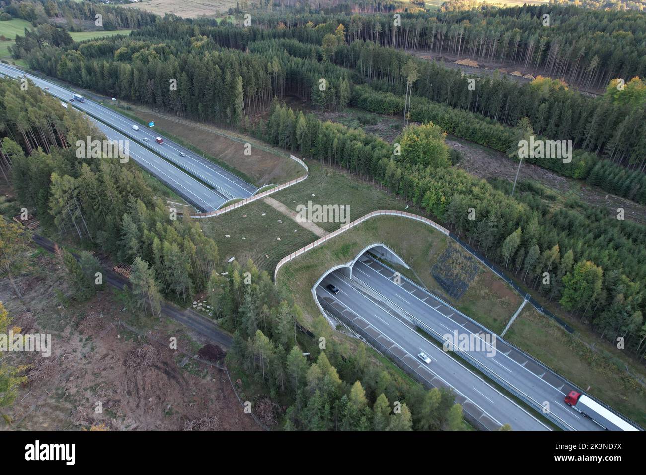 Wildlife habitat overpass hi-res stock photography and images - Alamy