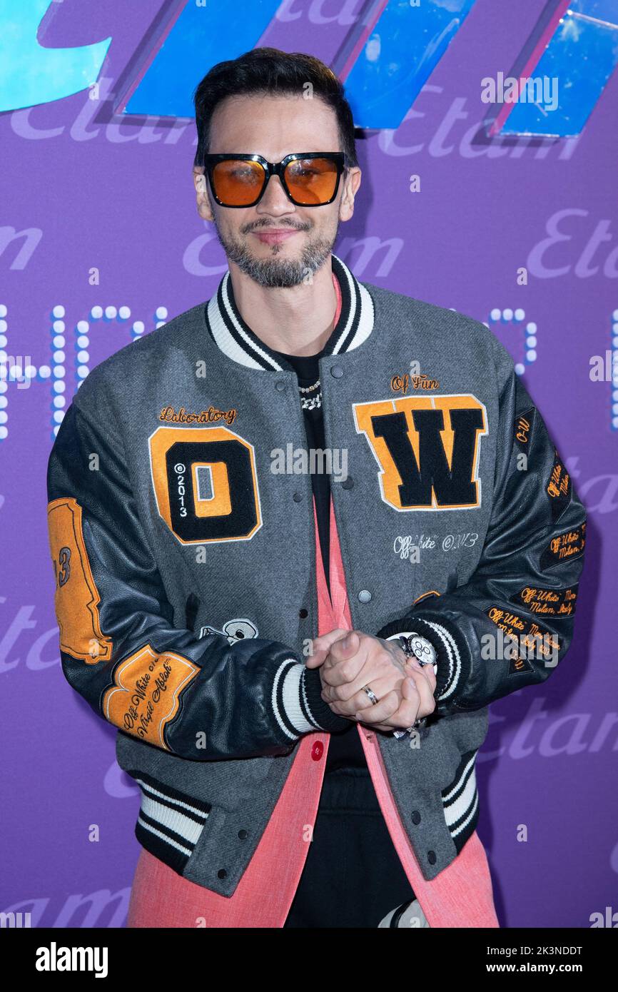 Paris, France on September 27, 2022. Billy Crawford attending the Etam ...
