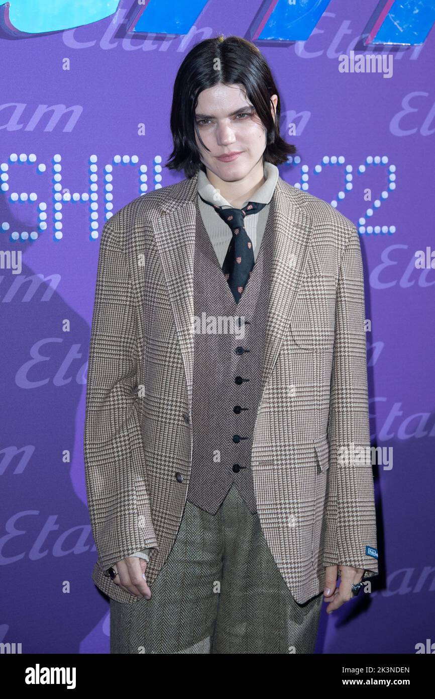 Paris, France on September 27, 2022. Soko attending the Etam Womenswear ...
