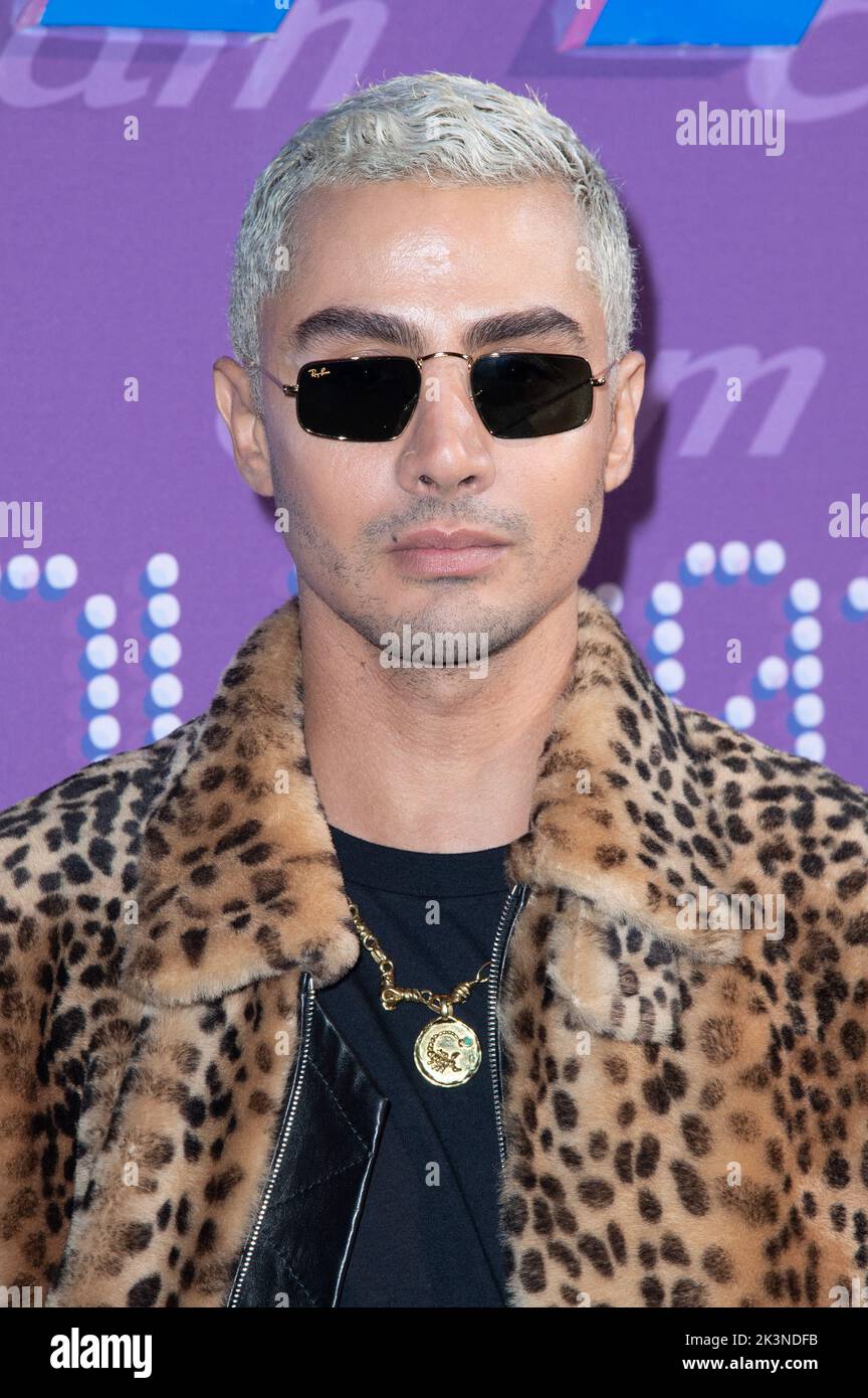 Paris, France on September 27, 2022. Djanis Bouzyani attending the Etam ...