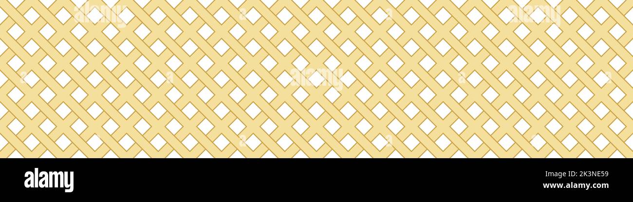 Seamless gold pattern on a white background. Golden weave. Illustration ...