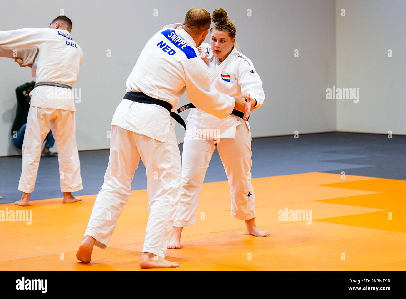 ARNHEM, NETHERLANDS - SEPTEMBER 27: Jelle Snippe of the Netherlands and ...