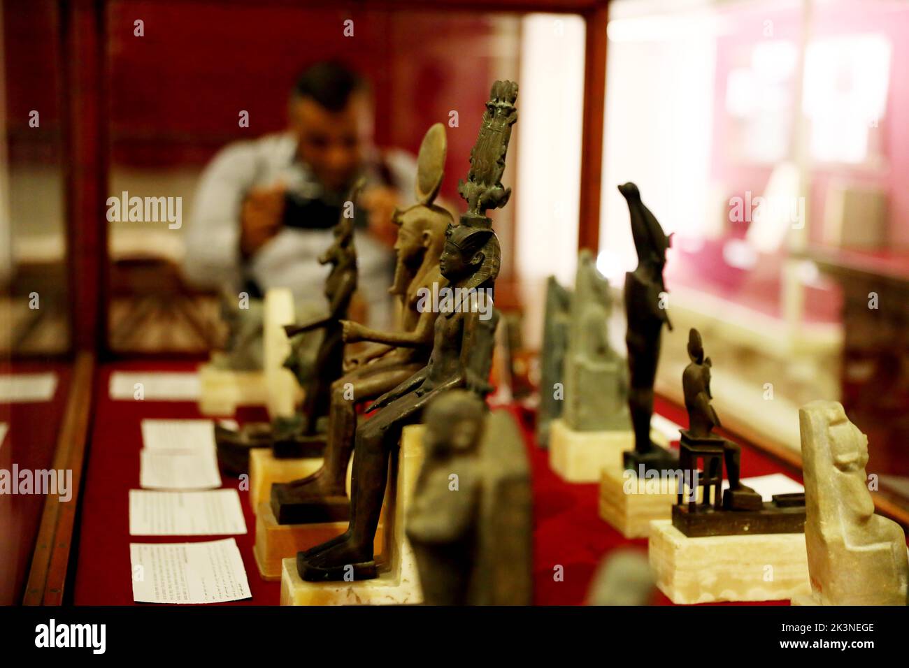 Cairo. 27th Sep, 2022. Photo taken on Sept. 27, 2022 shows ancient ...