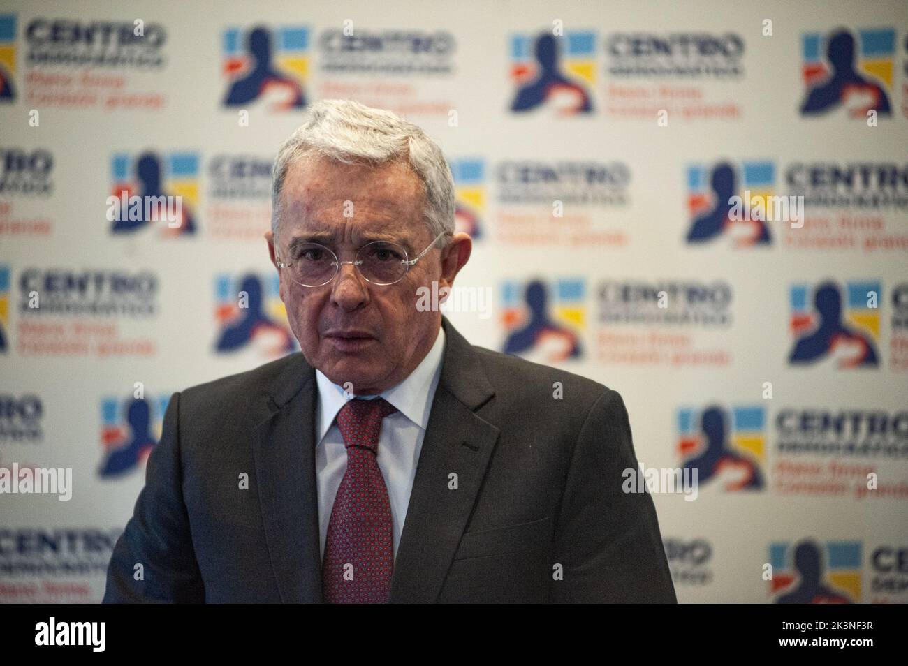 Bogota, Colombia, September 27, 2022, Colombia's former president ...