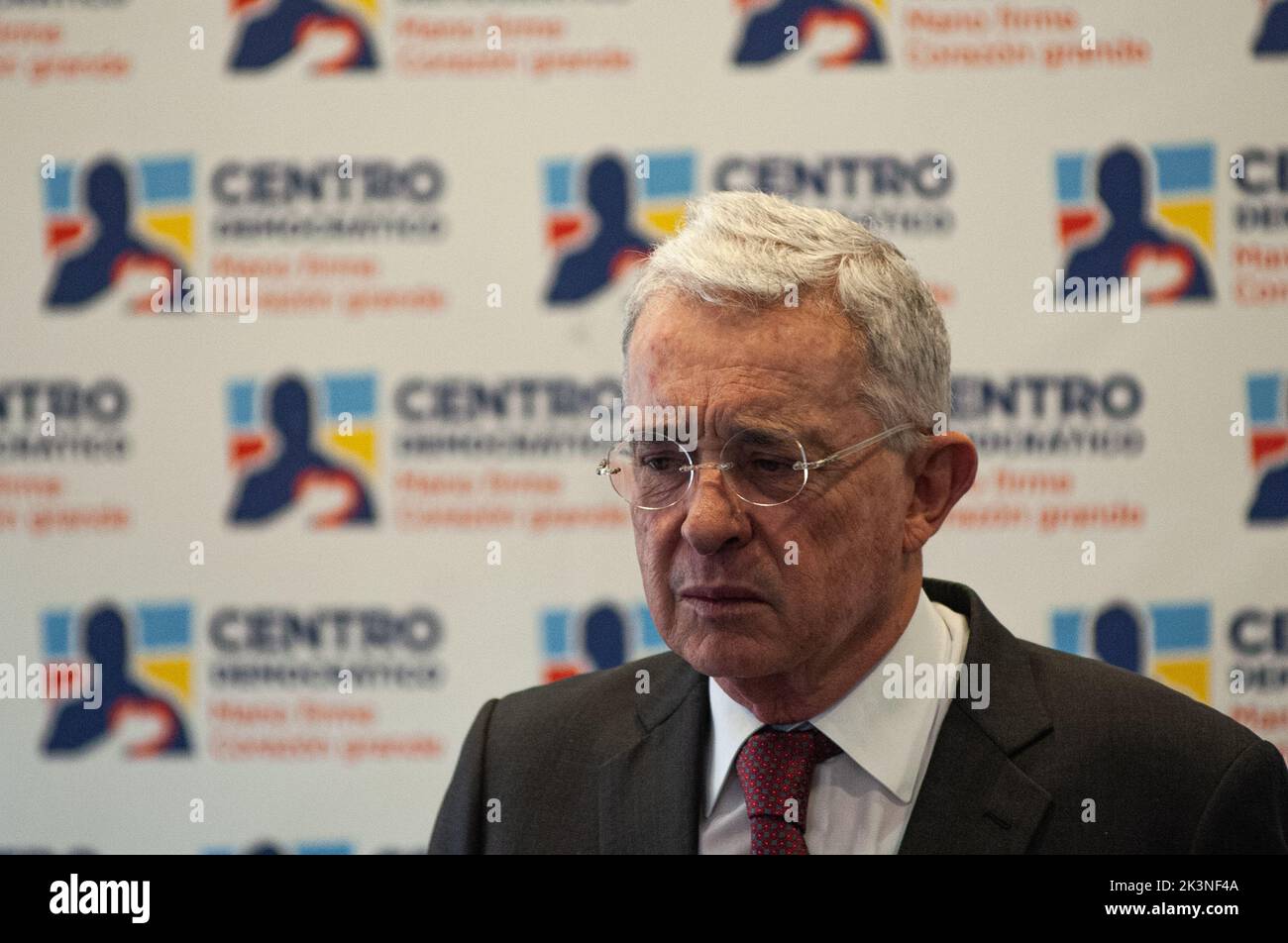 Bogota, Colombia, September 27, 2022, Colombia's former president ...