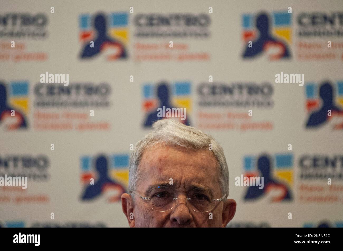 Bogota, Colombia, September 27, 2022, Colombia's former president ...