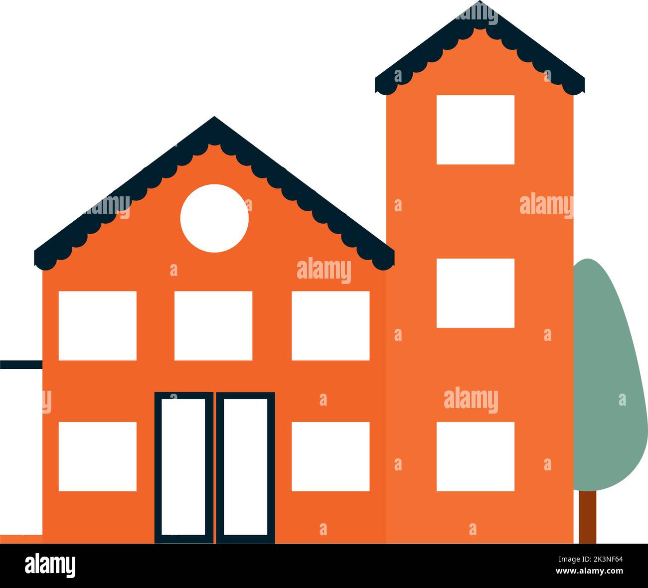 residential house icon Stock Vector Image & Art - Alamy