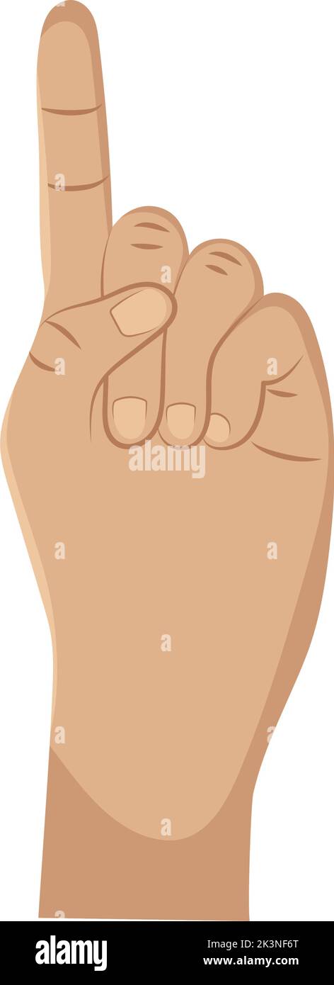 hand pointing up Stock Vector Image & Art - Alamy
