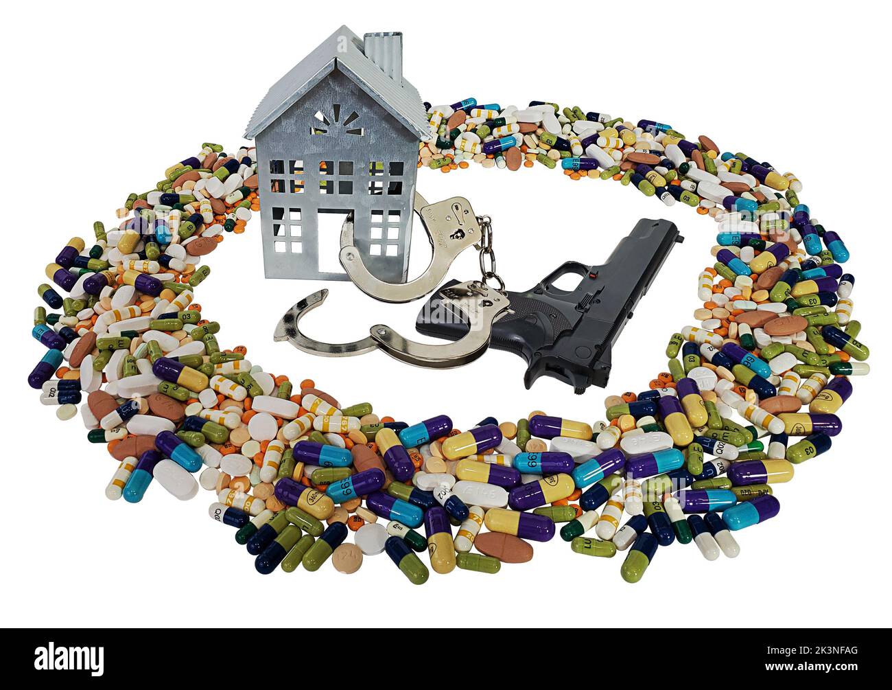Arrest police house Cut Out Stock Images & Pictures - Alamy