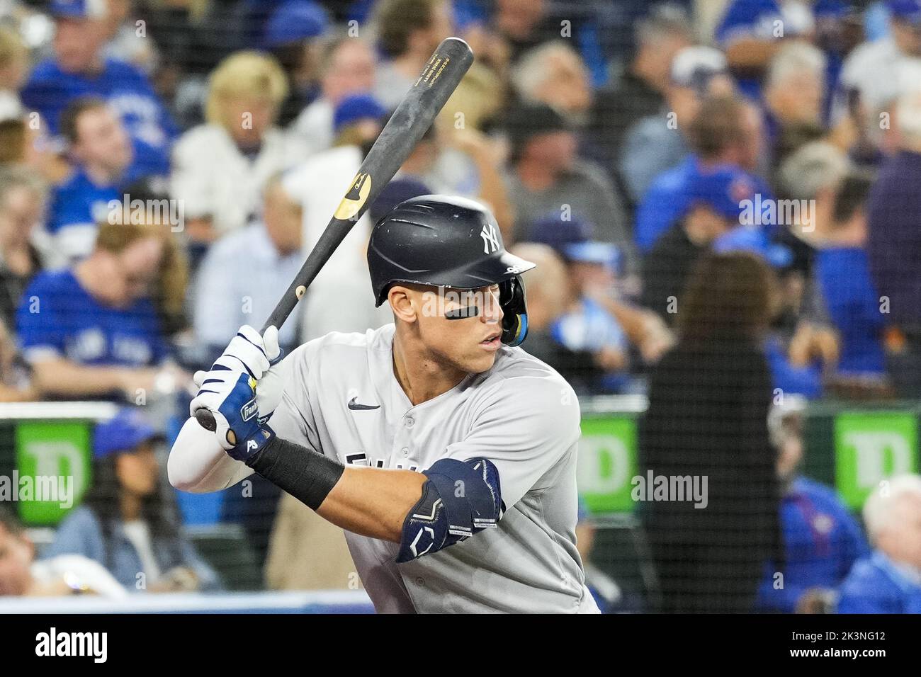 Toronto, Canada. 25th Sep, 2022. New York Yankees center fielder Aaron ...