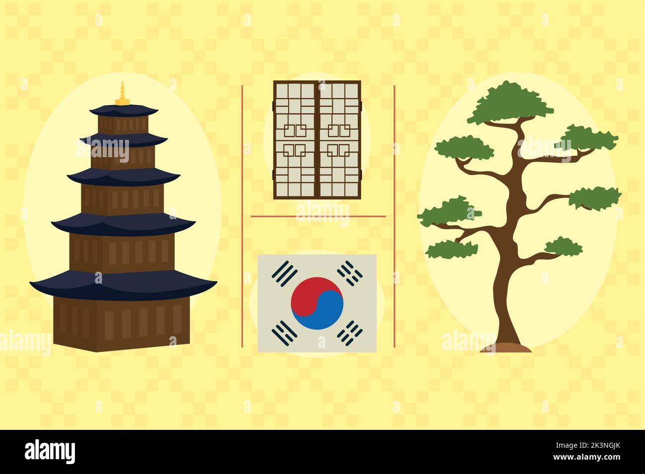 korea icon set Stock Vector Image & Art - Alamy