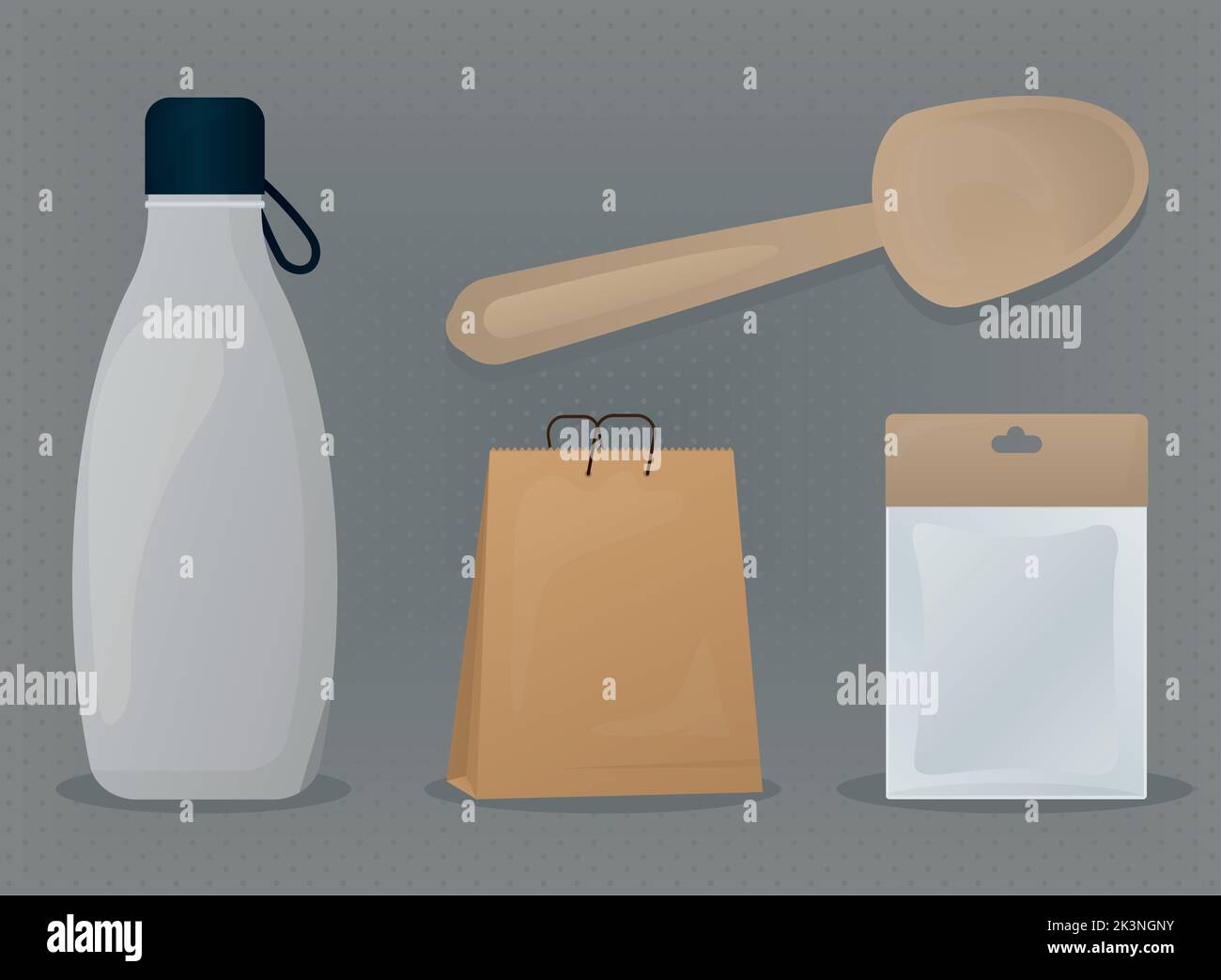 Food Package icon set Stock Vector Image & Art - Alamy