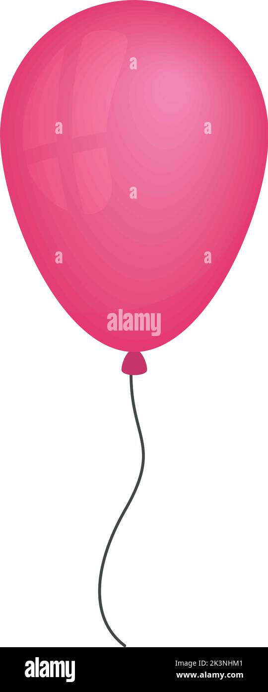 pink balloon icon Stock Vector Image & Art - Alamy