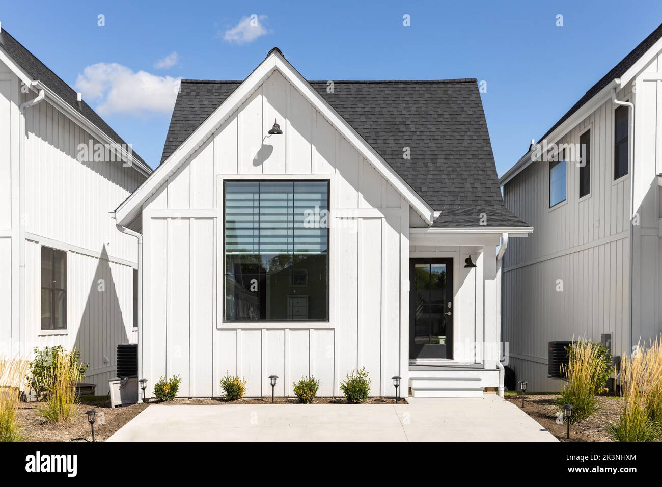 Small White Farmhouse Ranch