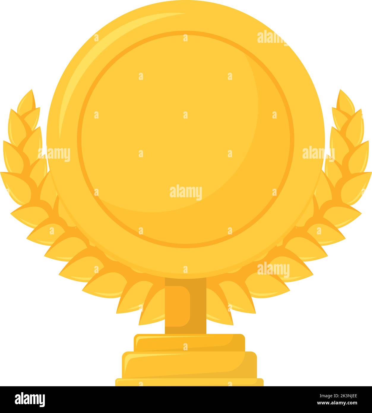 golden award trophy icon Stock Vector Image & Art - Alamy