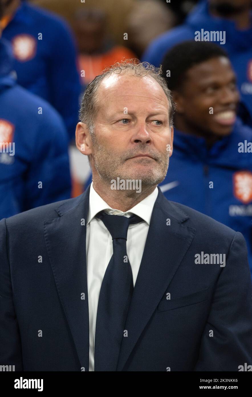 Assistant Coach Danny Blind of the Netherlands during the UEFA Nations ...