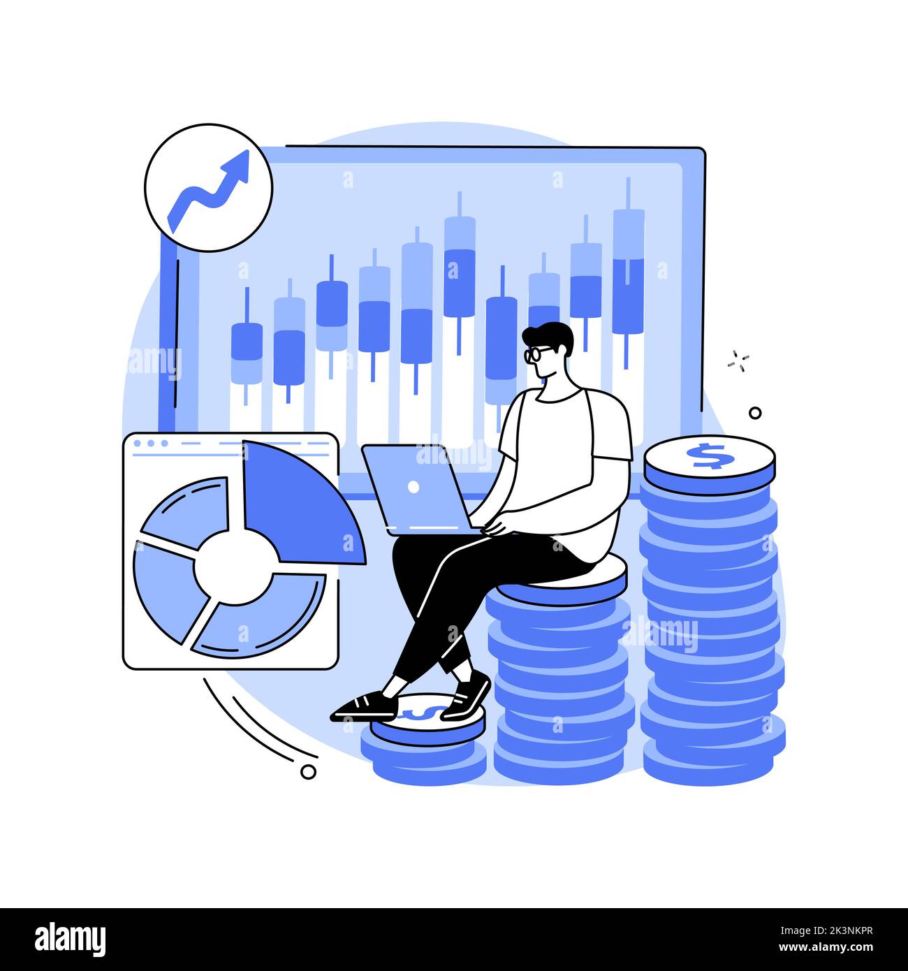 Hedge fund trader isolated cartoon vector illustrations Stock Vector Image & Art - Alamy