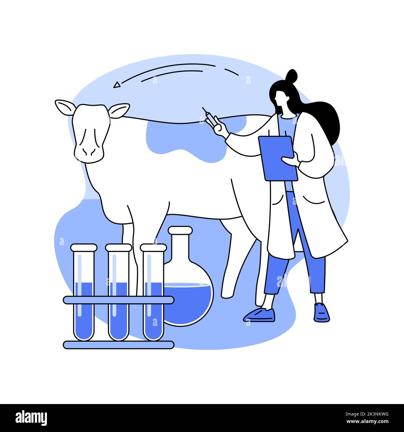 Veterinary drugs isolated cartoon vector illustrations Stock Vector ...