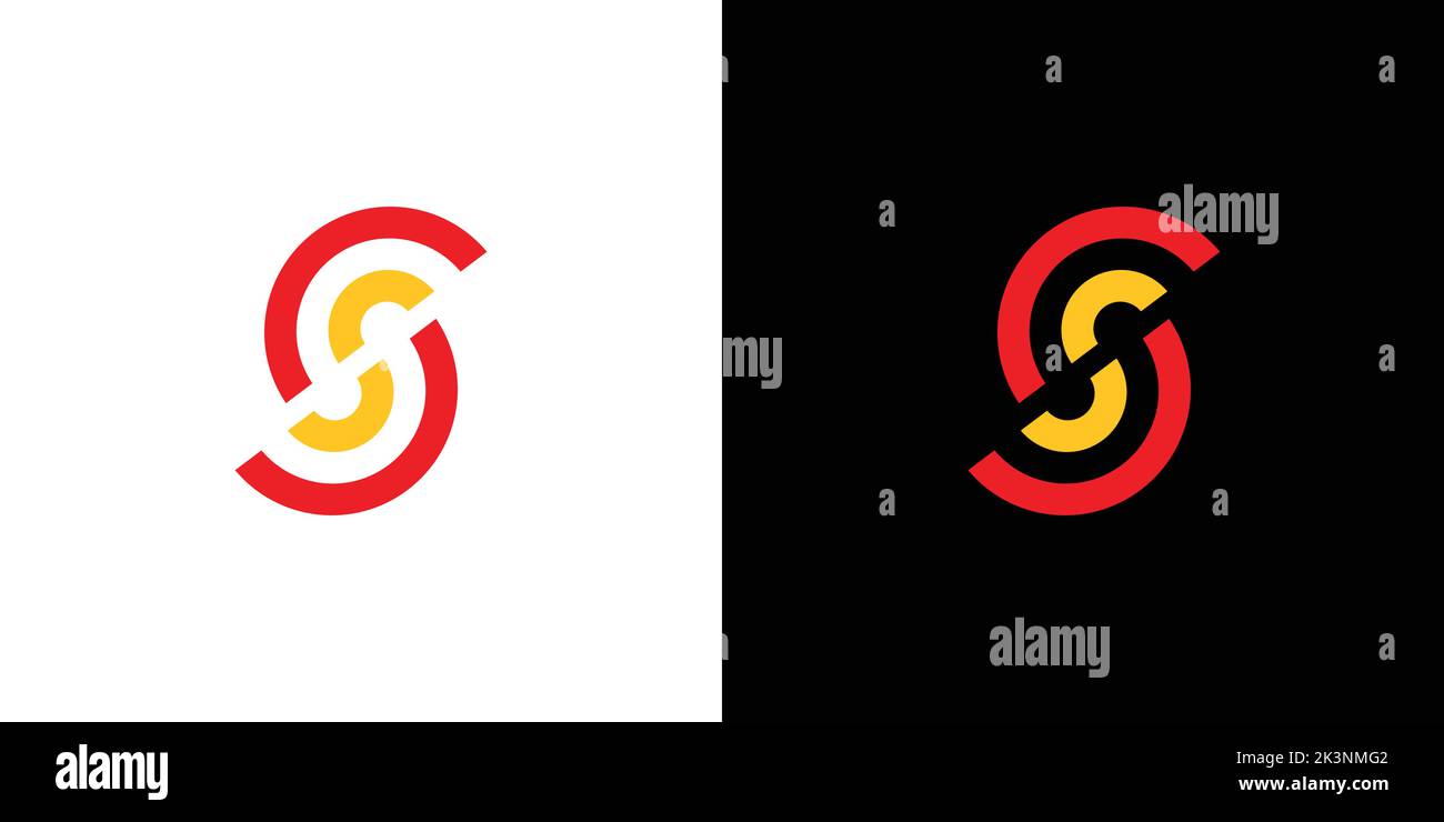 A digital illustration of a simple modern business logo design on ...