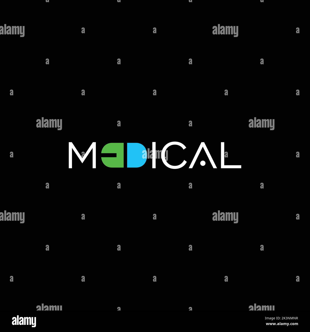 A vector illustration of a medical company logo Stock Vector Image ...