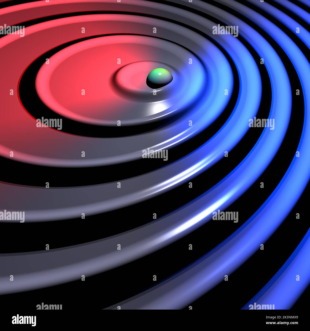 Doppler effect, illustration Stock Photo - Alamy