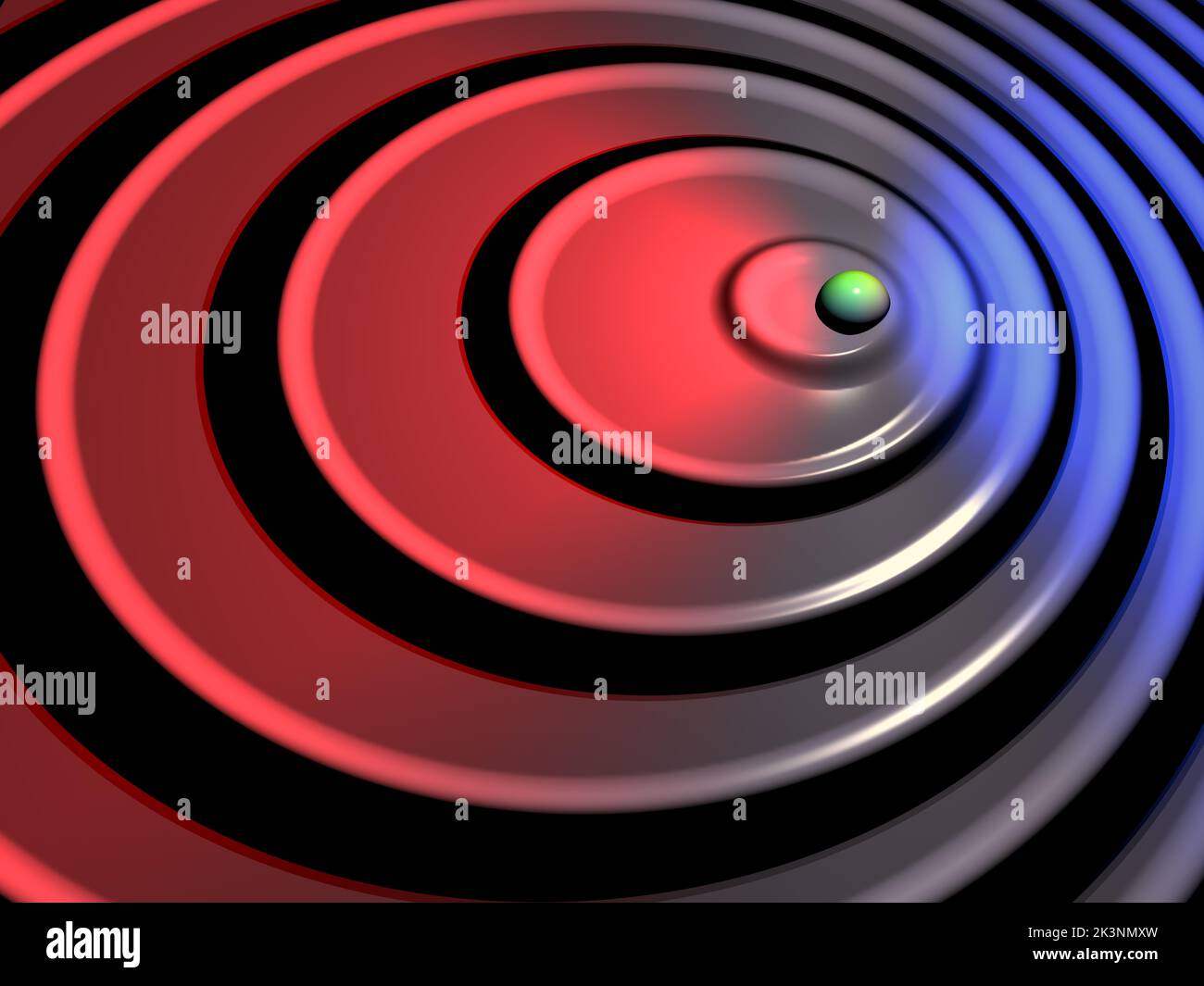 Doppler effect, illustration Stock Photo - Alamy