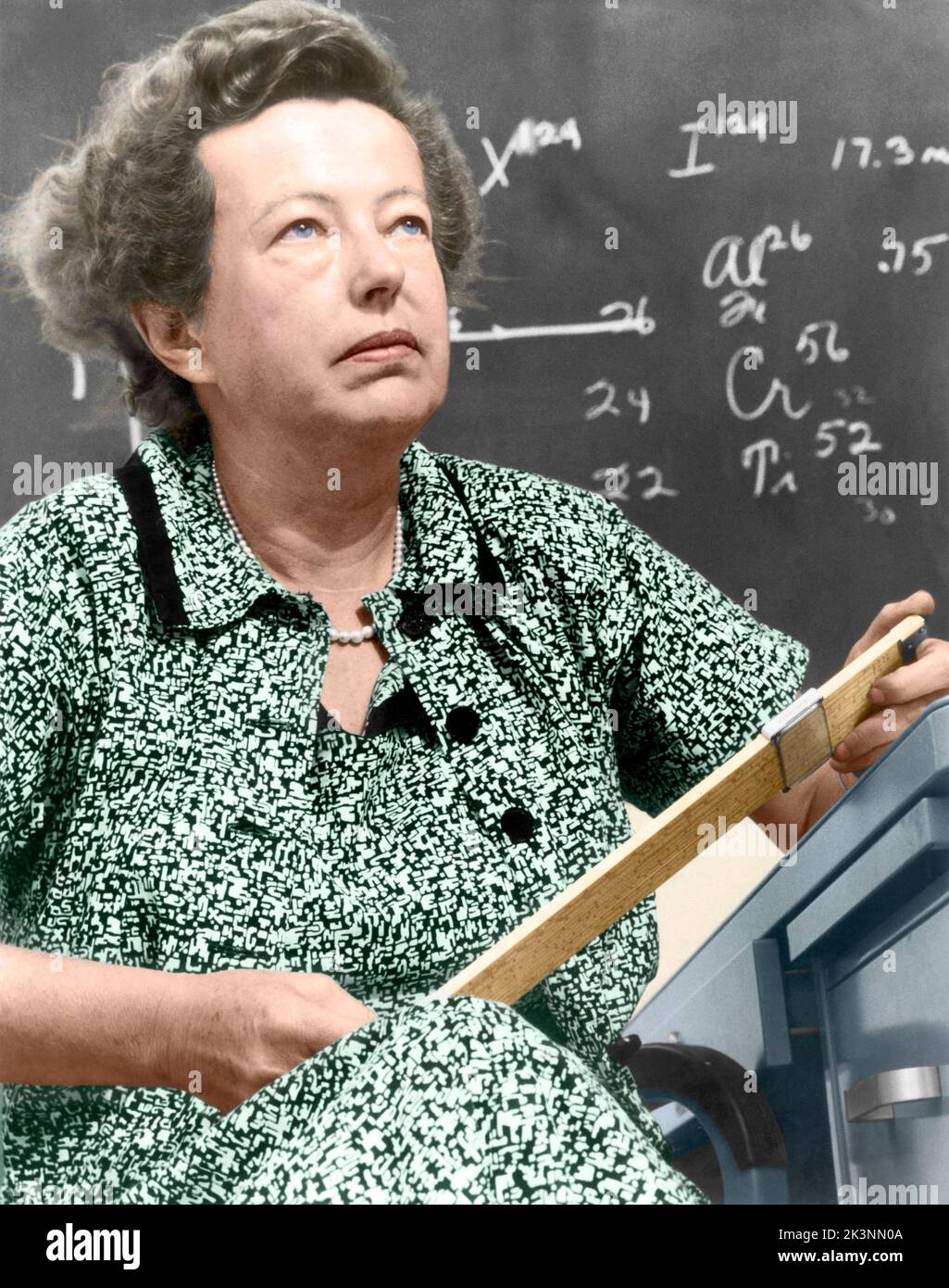 Maria Goeppert-Mayer, nuclear physicist Stock Photo - Alamy