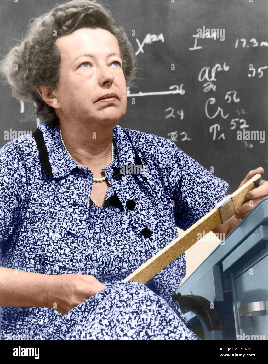 Maria Goeppert-Mayer, nuclear physicist Stock Photo - Alamy