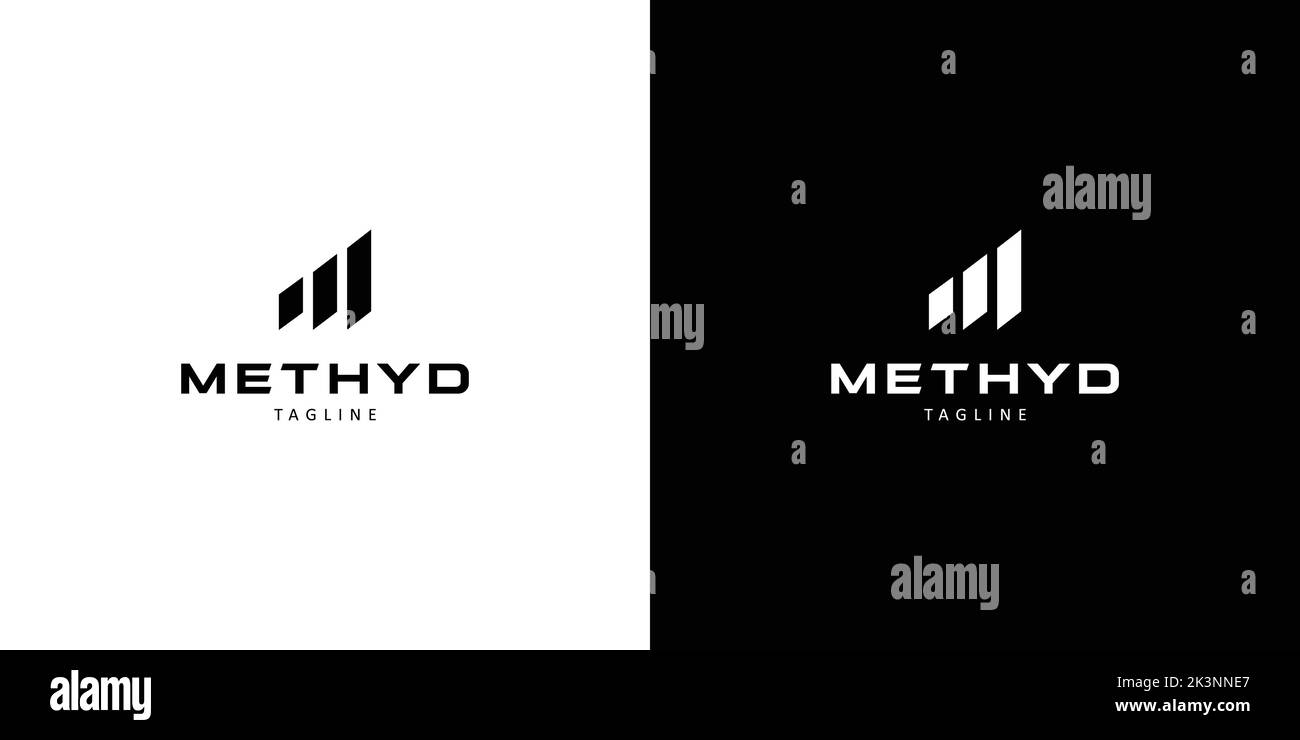 A digital illustration of a simple modern business logo design on ...