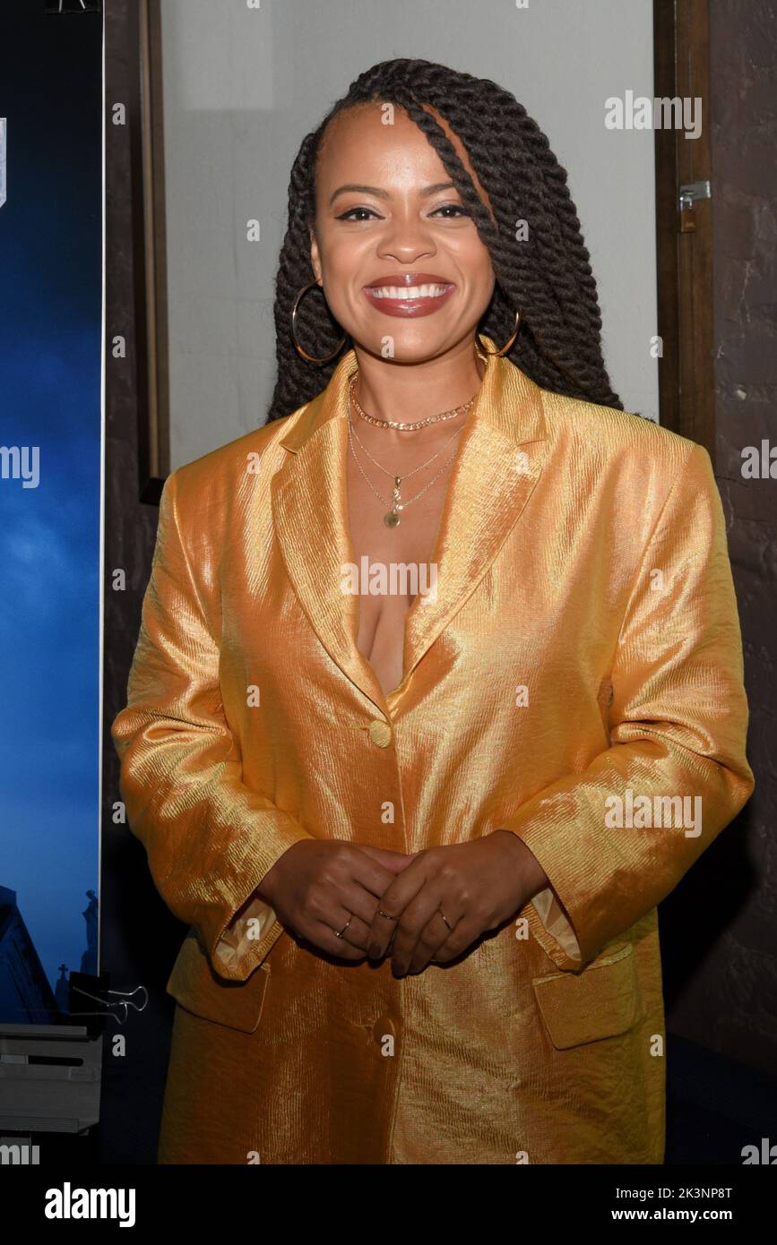 New York, NY, USA, September 27, 2022. Kalyne Coleman attends a photo ...