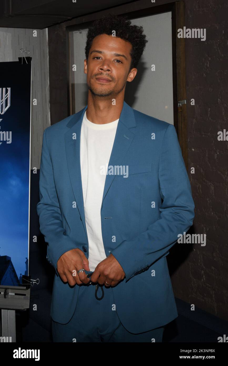 New York, NY, USA, September 27, 2022. Jacob Anderson attends a photo ...