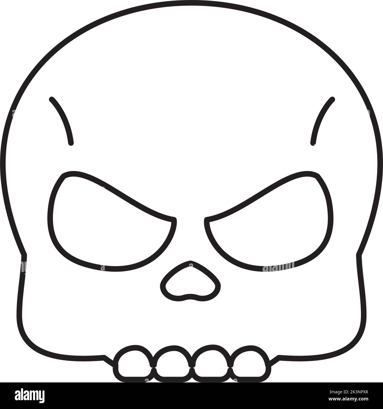 skull icon image Stock Vector Image & Art - Alamy