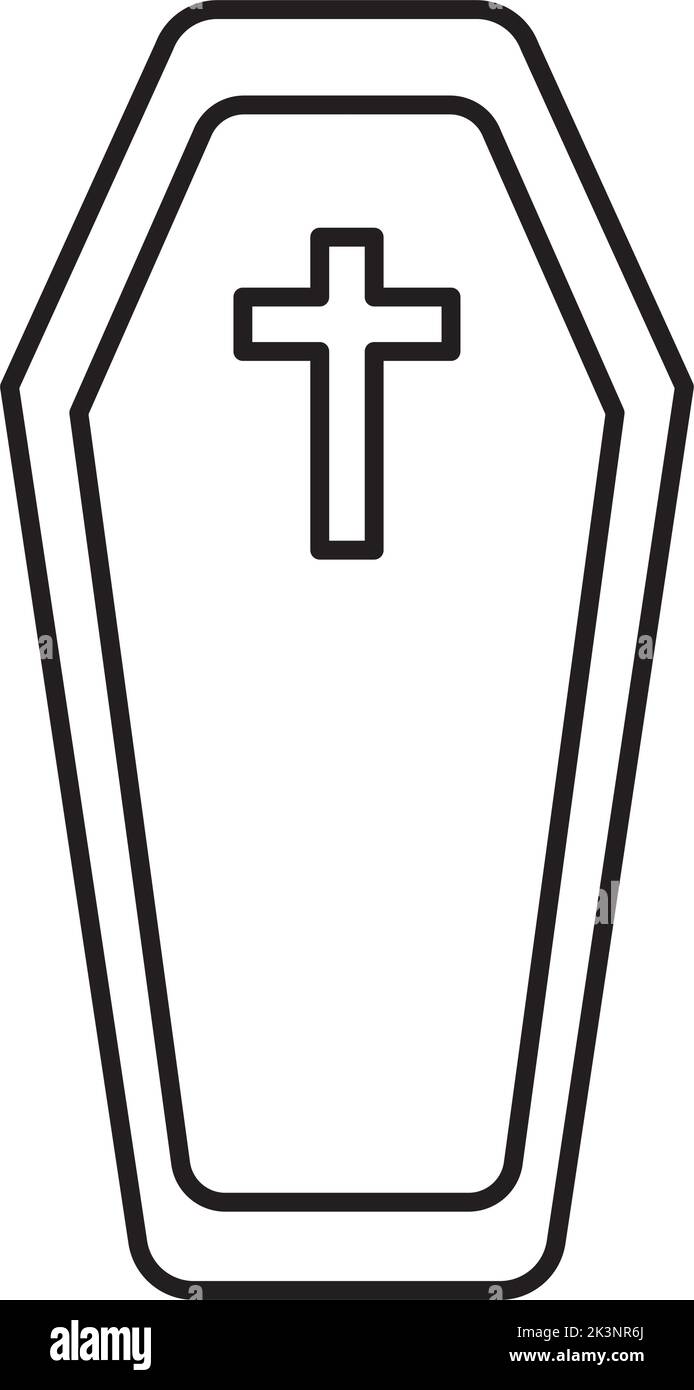 coffin icon image Stock Vector Image & Art - Alamy