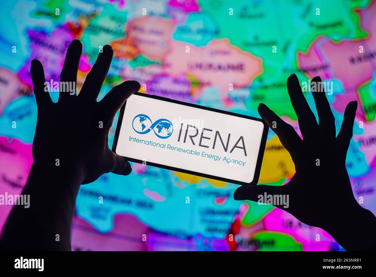 Irena logo hi-res stock photography and images - Alamy