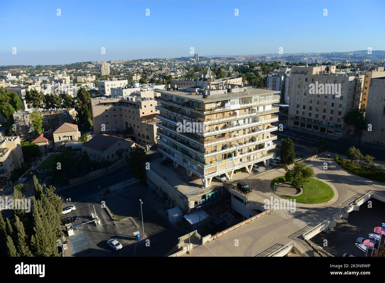 Jerusalem Israel. July 2022. The Amir Center, also known as the ...