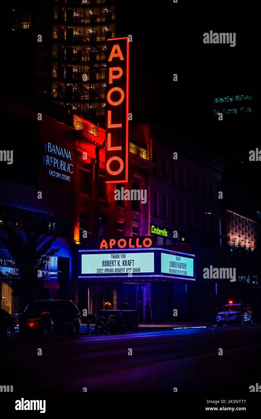 Harlem apollo cars hi-res stock photography and images - Alamy
