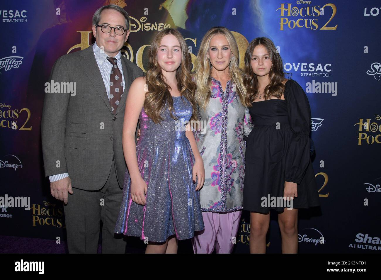 New York, US, 27/09/2022, (L-R) Matthew Broderick, Marion Loretta ...