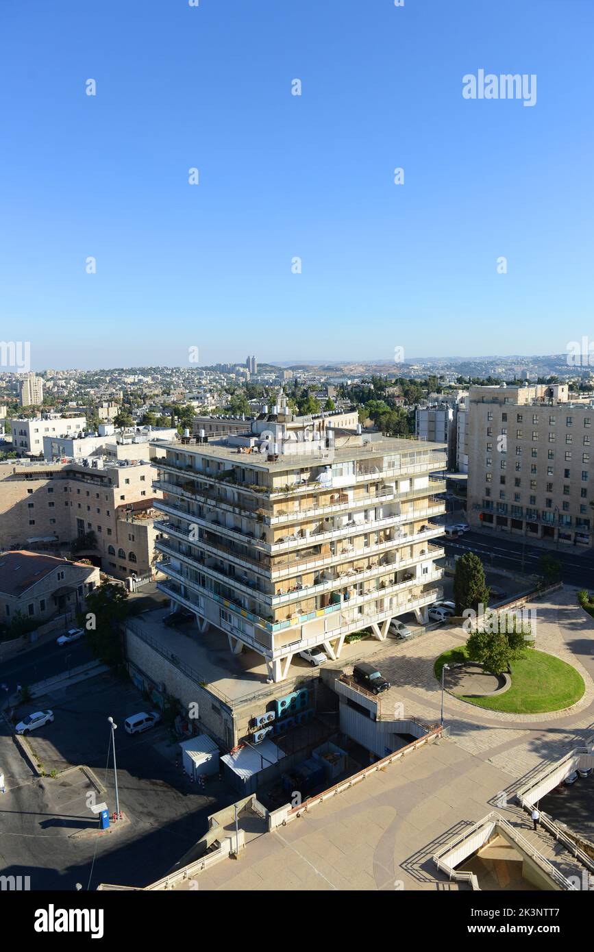 Jerusalem Israel. July 2022. The Amir Center, also known as the ...