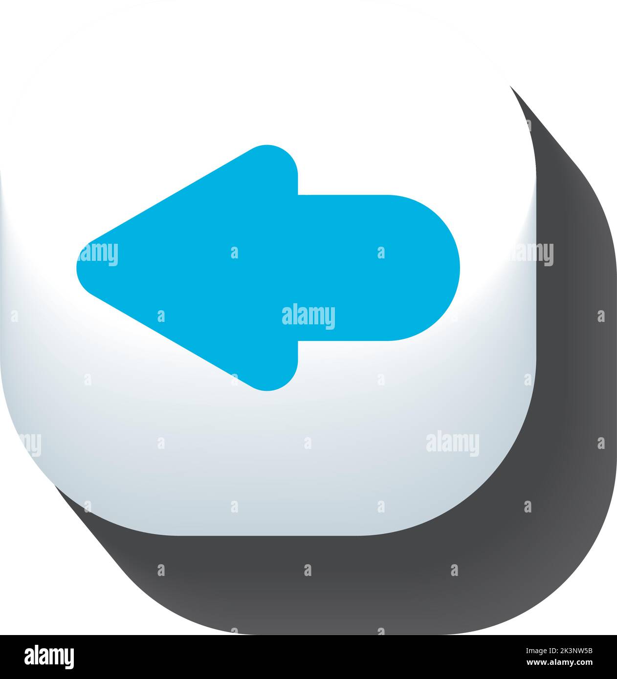 flat left arrow button Stock Vector Image & Art - Alamy