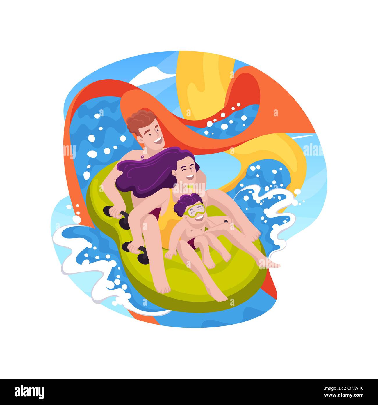Slide isolated cartoon vector illustration Stock Vector Image & Art - Alamy